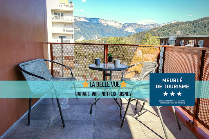 La Belle Vue Garage Balcon Wi-fi - Seynod