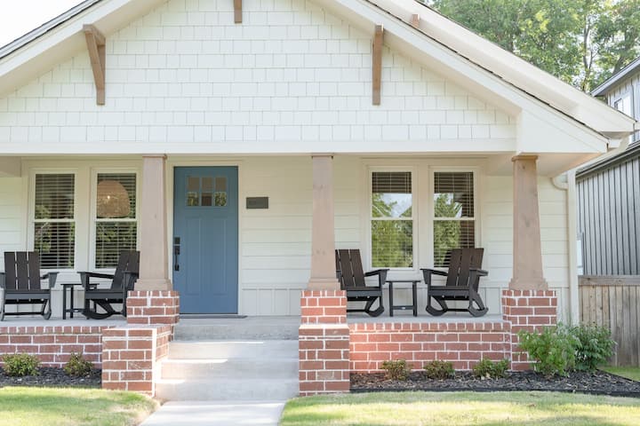 Restored Craftsman Rose District - Broken Arrow