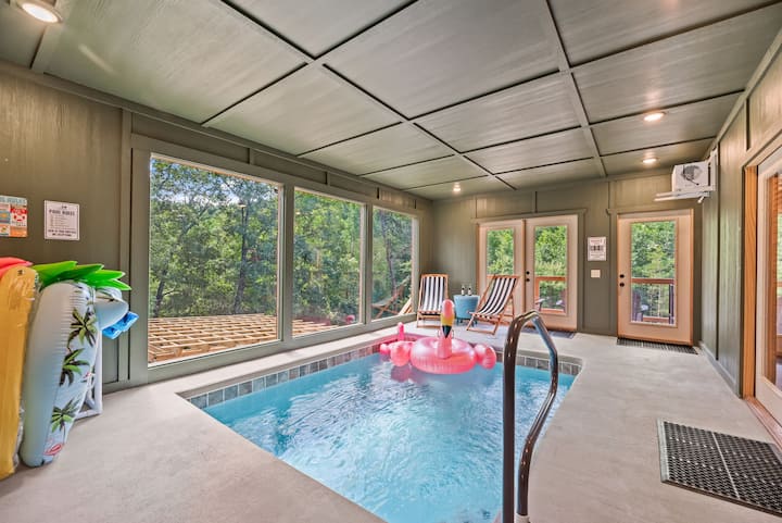Private-heated-indoorpool/outdoor Oasis/peaceful - Douglas Lake, TN