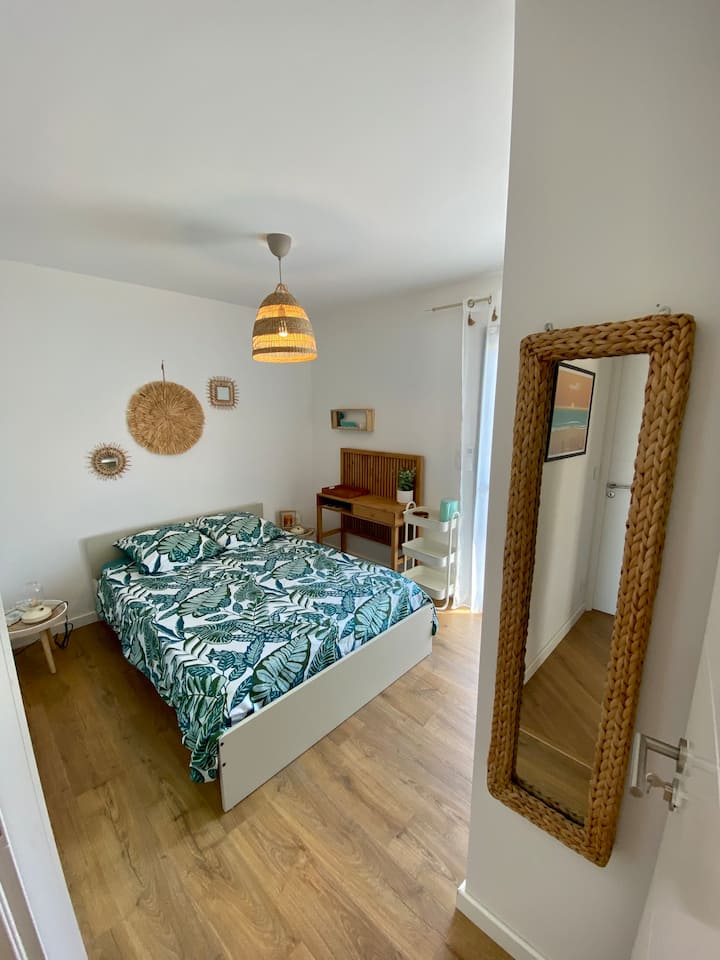 Chambre Privée Accès Piscine - Mimizan