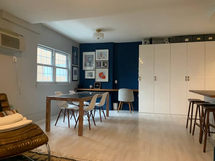 Downtown Airy Designer Loft, 1000 Sq/ft Terrace - New York City