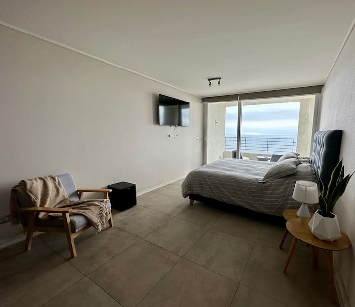Fabuloso Loft Con Hermosa Vista Al Mar - Viña del Mar