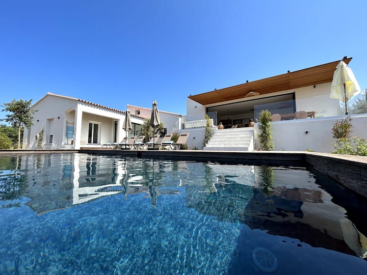 Villa Vue Mer Plage à Pied - Marine De Davia - Algajola