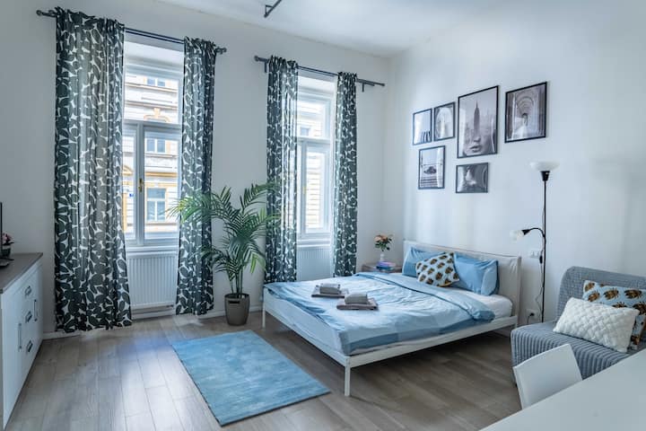 Family Getaway Aprt W/ Backyard In City Central - Prague