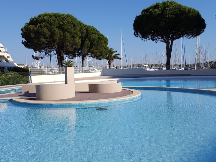 Appartement 47 M2 1 Chambre 1 Cabine  Grande Terr. - Port Camargue