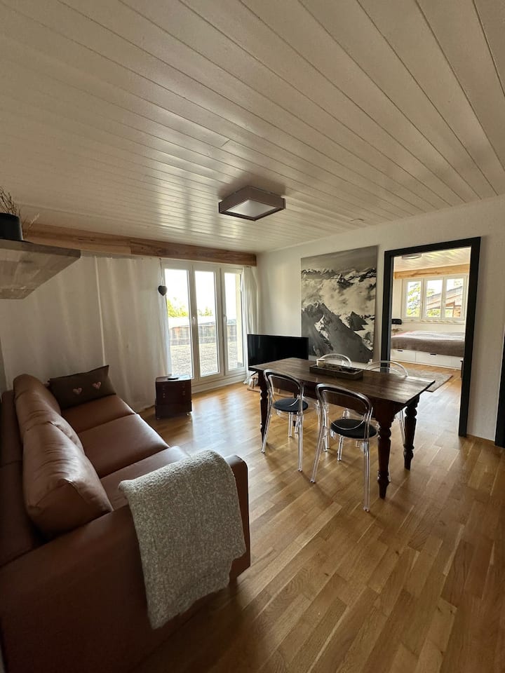 3 Z-wohnung; 5 Min. Zu Den Skipisten - Crans-Montana