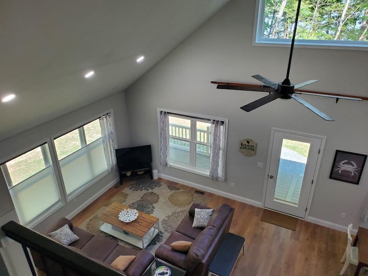 Goose Haven, New Waterfront House On Fairlee Creek - Maryland