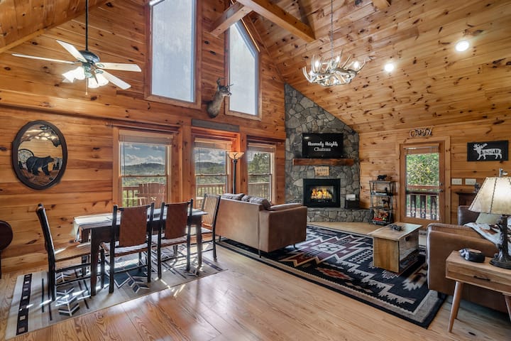 Cabin In Blue Ridge With Hot Tub & Panoramic Views - Blue Ridge, GA