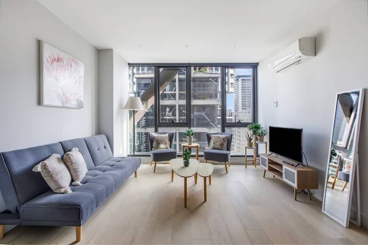 City View 2br Near Melbourne Central & Qv Market - Melbourne
