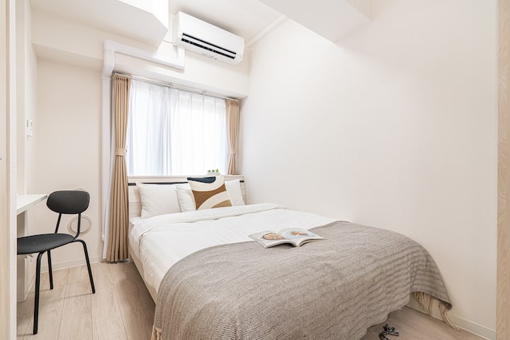 Sleek 1bd Apt W/ A/c In Kikukawa-shinjuku Line - Akihabara