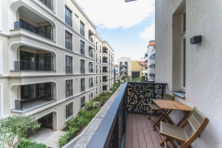 Dresdner Neustadt – Stilvolles 75 Qm Apartment - Dresde