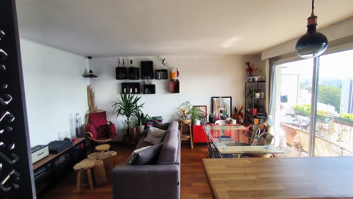 Chambre / Bedroom - Stade De France / Basilique - Saint-Denis, France