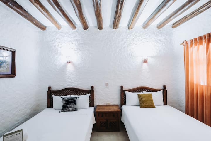 Habitación 2 Camas / Hotel Casa Bárbara Holbox - Holbox