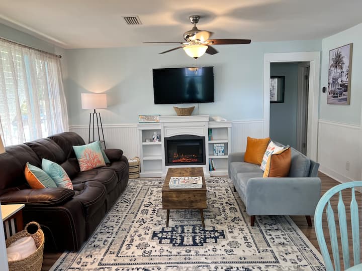 Summer Beach Time Family Fun/ Firepit/games/relax - Gulfport, MS