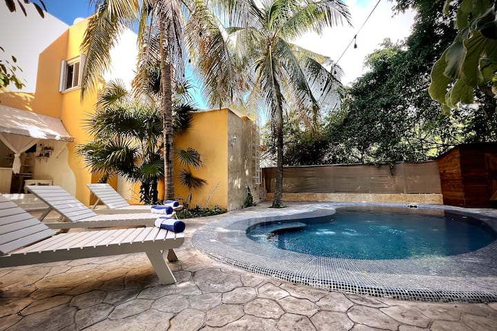 'Villa Marea' Playacar, Organic Home, Private Pool - Cozumel