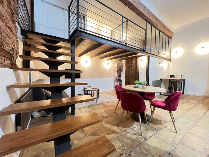 La Romance - Loft Ancien Au Coeur De Toulouse - Toulouse