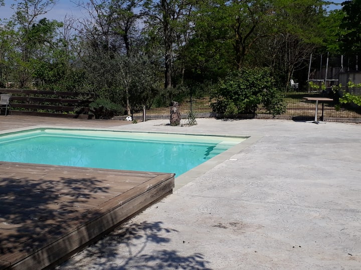 Maison Avec Piscine - Barjac