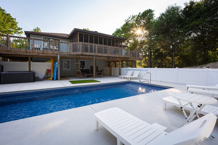 Bon Temps | Private Pool, Walk To Beach! *Pets Ok* - Southern Shores, NC