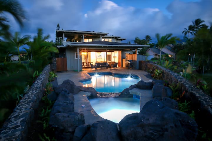 Queens Bath House, 100 Steps To Trailhead - Kauai, HI