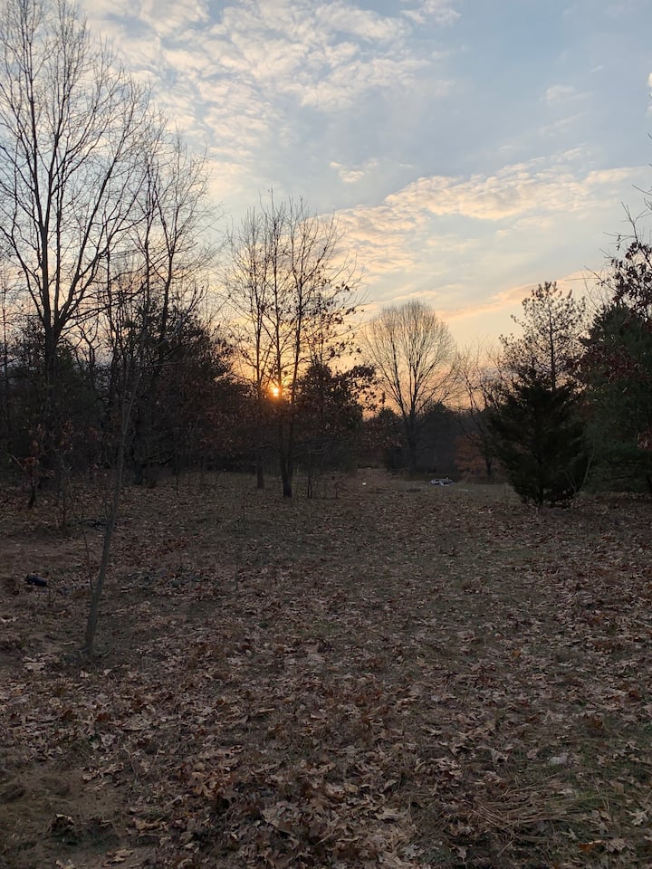 Private 40 Acres Byo Camp/rv - ロートン, MI