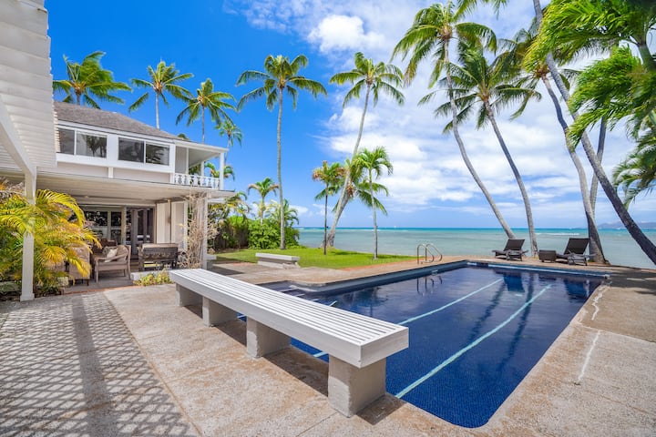 Private Oceanfront 5br! Family Home Hawaii Kai - Hawaii