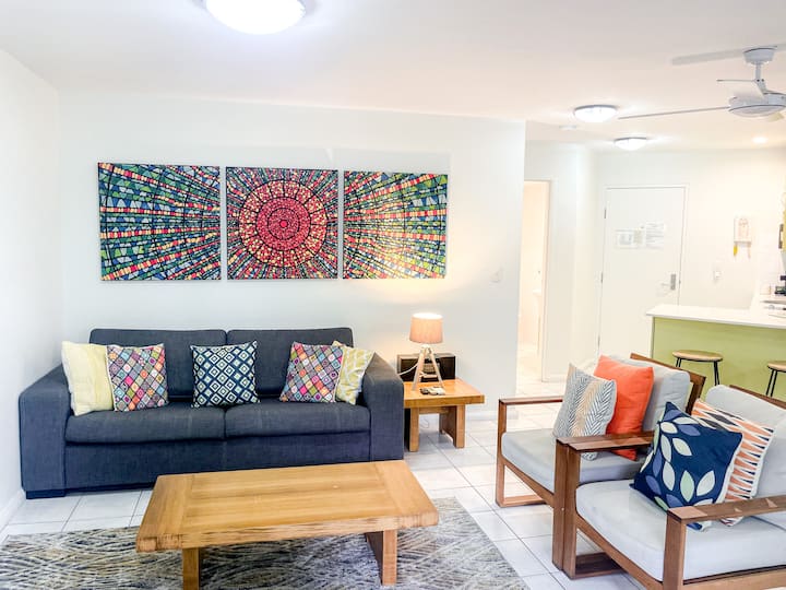 Byron Getaway 1 Bdrm Garden Apartment 7a - Byron Bay Bluesfest