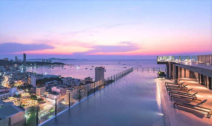 Best Location Of Pattaya, Sky Pool, Next To Beach - Pattaya City