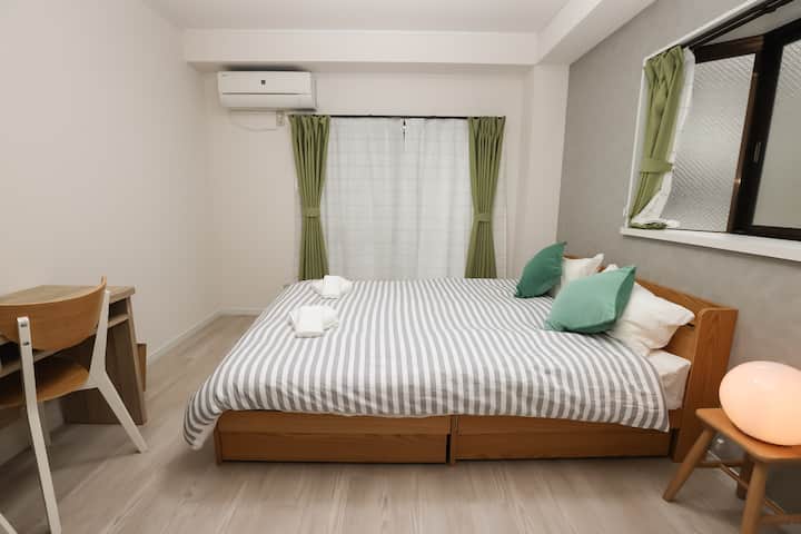 Nippori Sta 5 Mins Walk#airport36min#max 2 Guests - Ueno Station