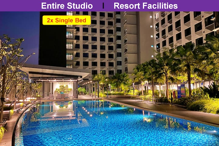 Entire Studio Near Mrt, New Resort Hotel (Wst2) - Malaysia