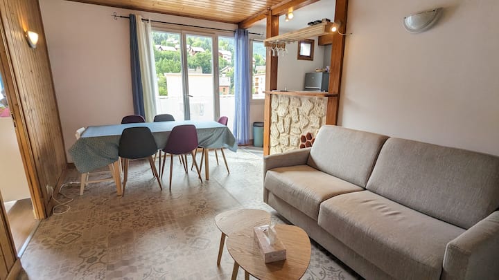 Appartement Briançon 3 Pièces - 2 Chambres- 5 Lits - Briançon