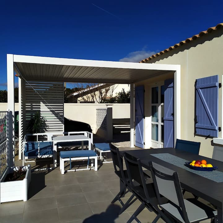 Villa à 50 Mètres De La Mer Wifi - Saint-Pierre-la-Mer