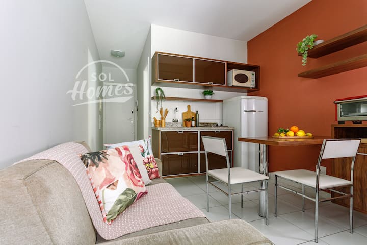 Studio Mar, Praia, Piscina & Roda Gigante! - Balneario Camboriú