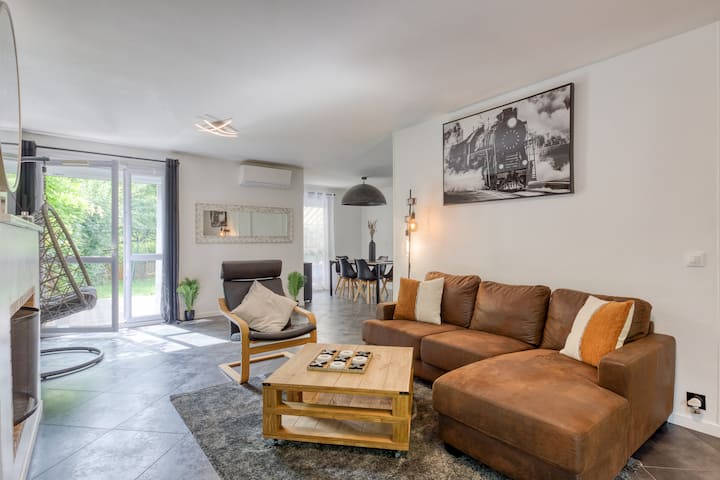 Maison-jardin Bbq - 4ch 8pers - Rer A Paris Direct - Cergy