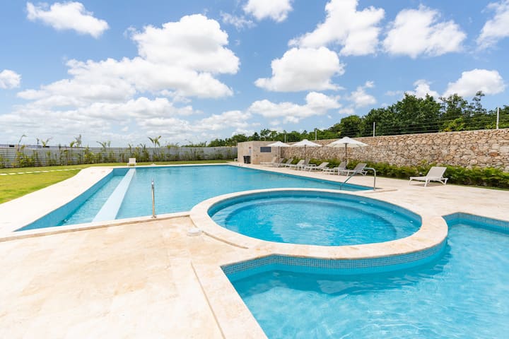 3br Penthouse With Private Jacuzzi/30min Beach - Punta Cana