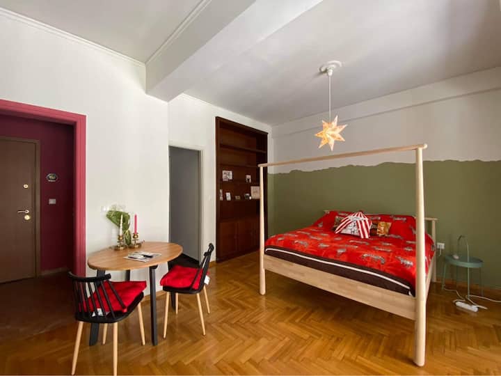 Athens Flat Welcome@the Most Vivid Area Exarchia - Atenas