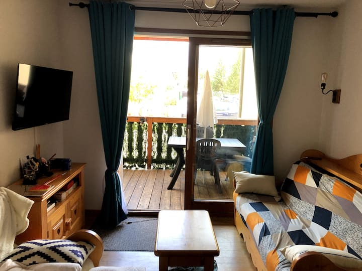 Location T2+cabine Abriès Classé 3* - Abriès