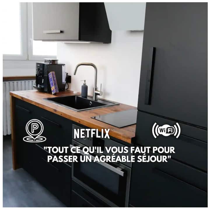 *Urban’appart *Wi-fi*parking*entrée Autonome - Saint-Sébastien-sur-Loire