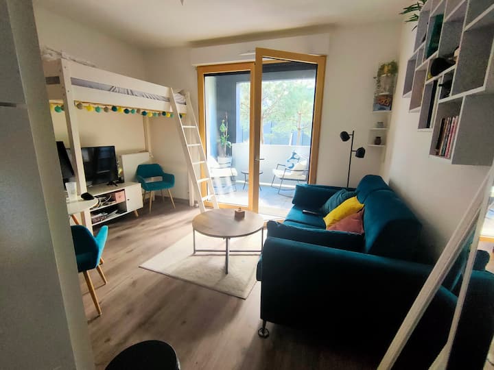 Joli Studio Proche Rer B (10min) - Les Ulis