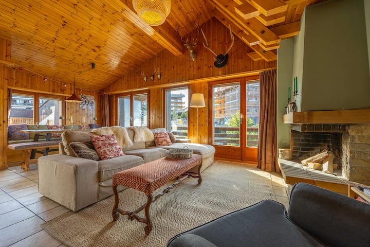 Montrouge R2 - Beau Duplex Au Centre Du Village - Nendaz