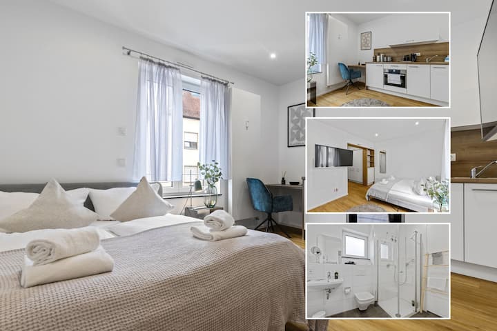 Design Apartment | Direkt Im Zentrum | Parkplatz - 아우크스부르크