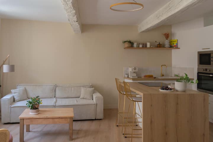 Charmant Appartement Au Cœur De Ville Avec Balcon - L'Isle-sur-la-Sorgue