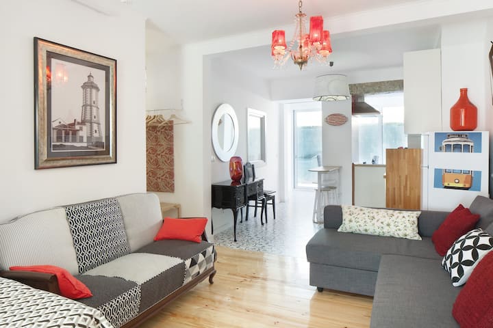 Lovely T2 Apartment With Terrace - 里斯本