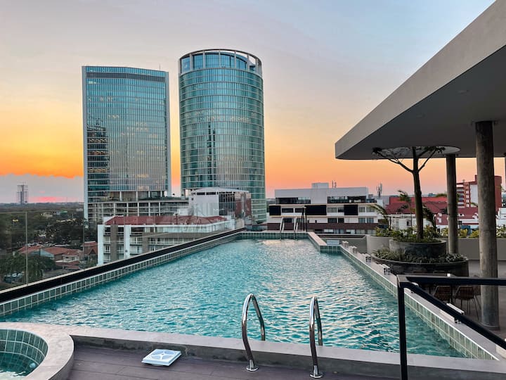 El Mirador Plaza, Balcon Jacuzzi - Bolivia