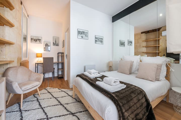 Joli Appartement Climatisé Proche Gare - Bordeaux