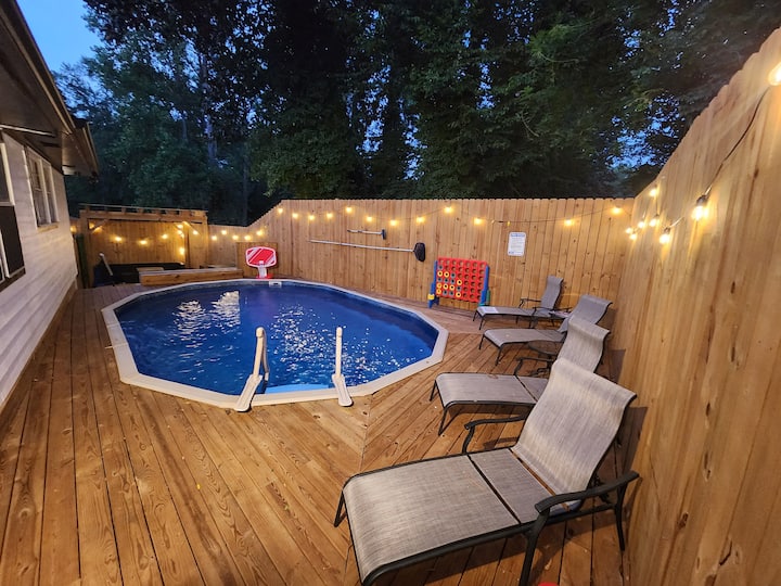 Pool+july Special+5bdrm+$0clean+unwind+near Dwntwn - Atlanta