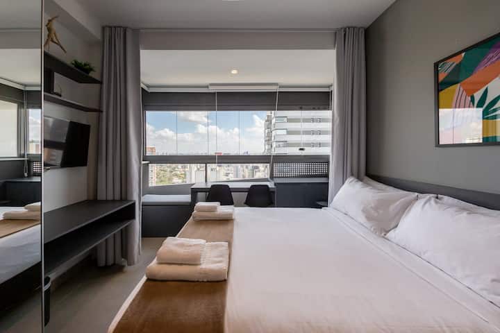 Bhomy Pinheiros - 80 Meters From Oscar F. Or2216 Station - São Paulo