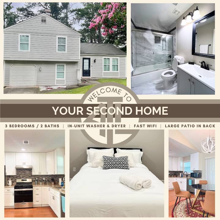Modern Home: 3 Br + 2 Ba + W&d - Duluth, GA