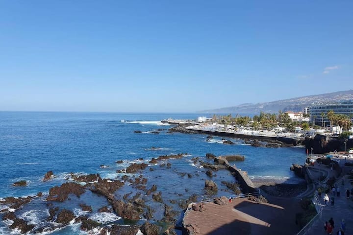 Costa San Telmo Ii, Apto Frente Al Mar En Tenerife - Puerto de la Cruz