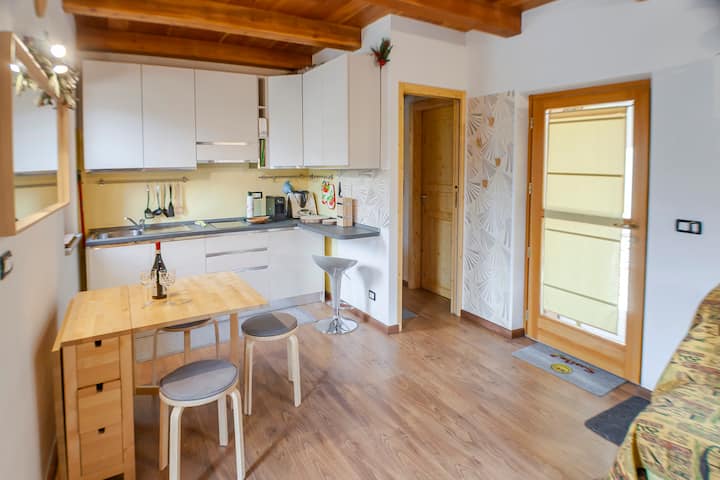 Monviso View Allo Villo Lovely Apartment - Crissolo