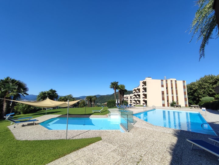 Lugano Panoramic -  Piscina -Montagna- Vista Lago - Lugano